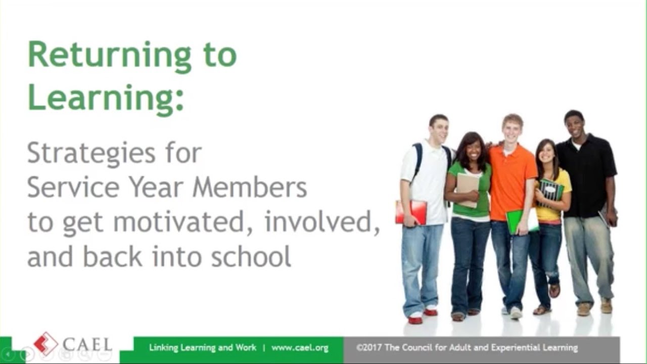 Returning to Learning Helping Corps Members Enter the Classroom - YouTube