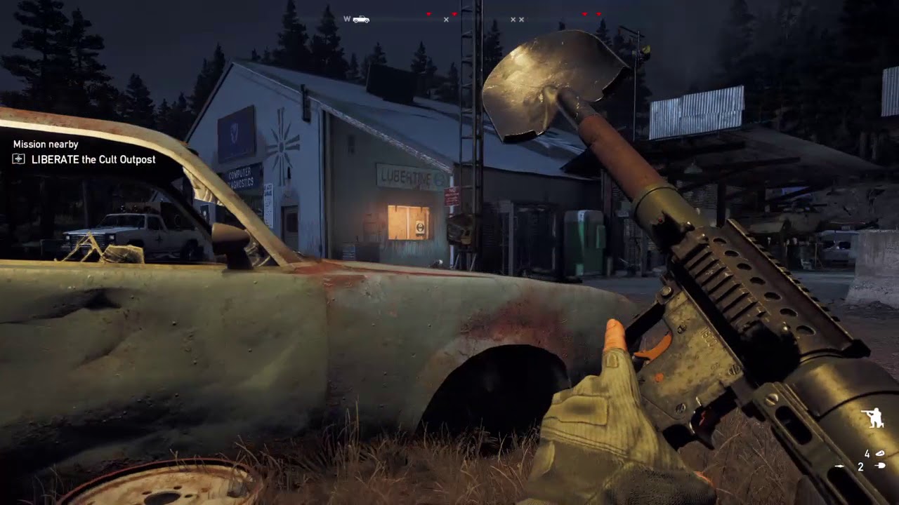 Far Cry® 5_shovel launcher - YouTube