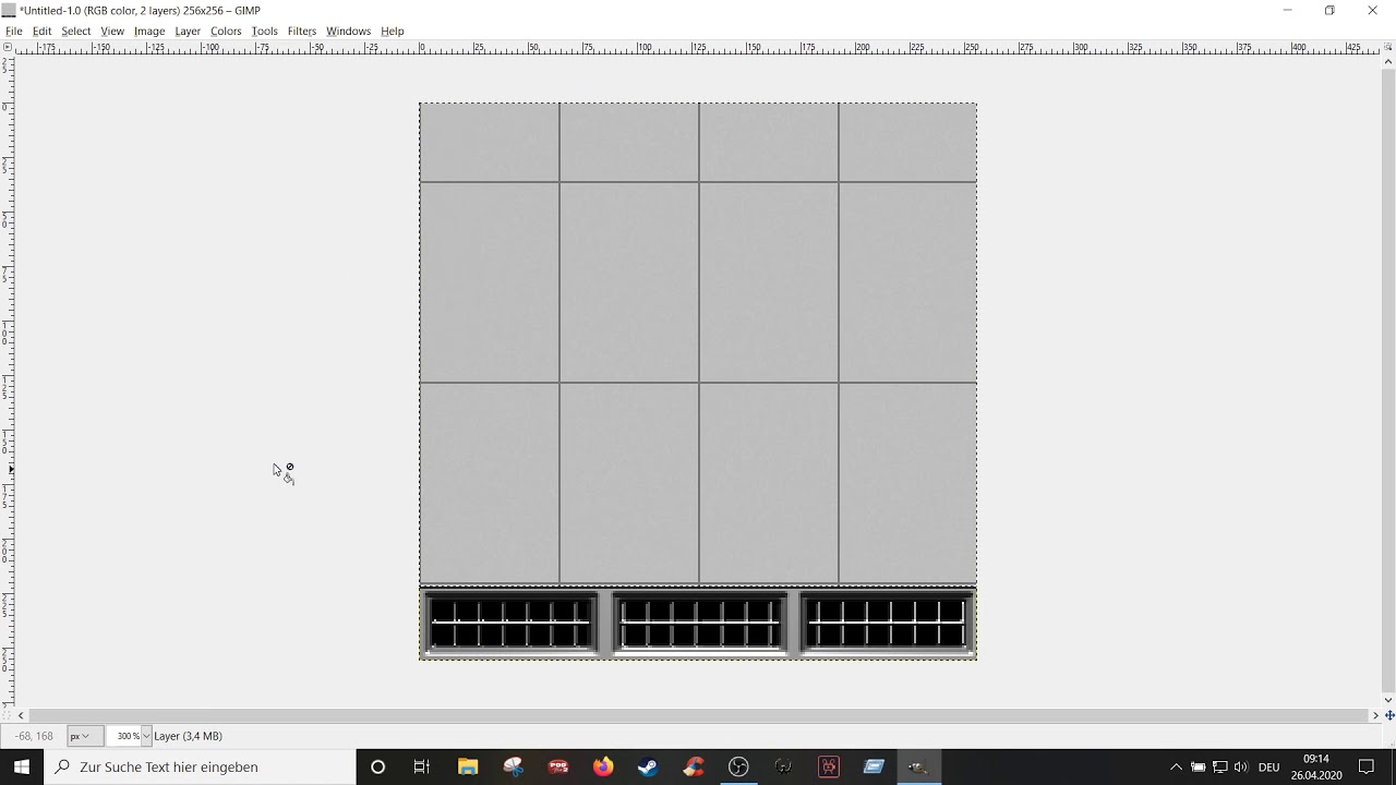 how to make a smoother c1a0 wall in GIMP - YouTube