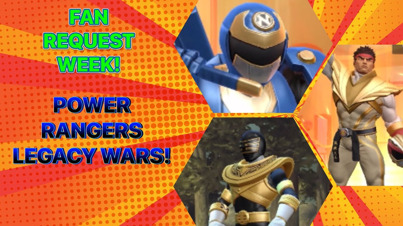 FAN REQUEST WEEK! RYU RANGER, NINJOR AND JASON! POWER RANGERS LEGACY ...
