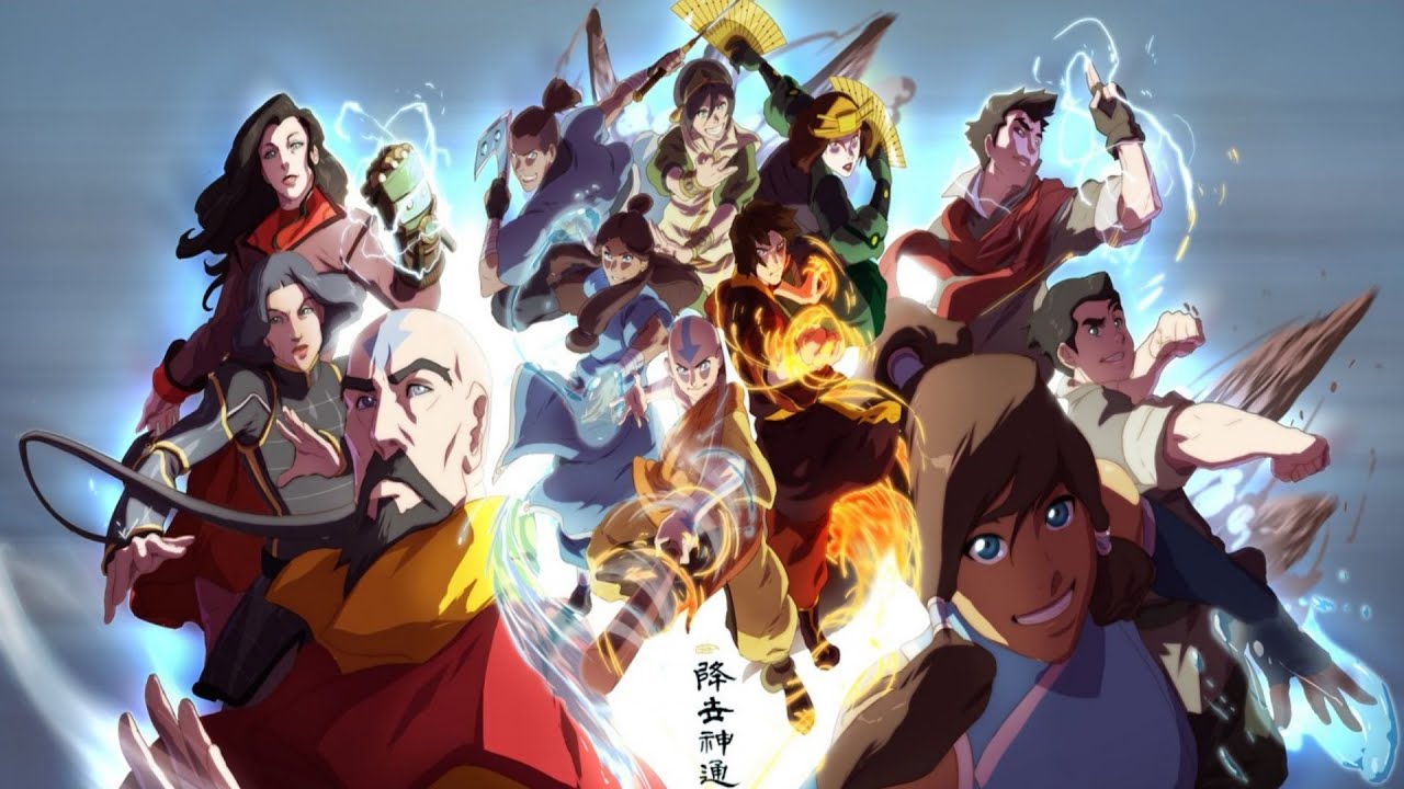Top 30 Strongest Avatar The Last Airbender And Legend Of Korra Characters Out Of Date Youtube