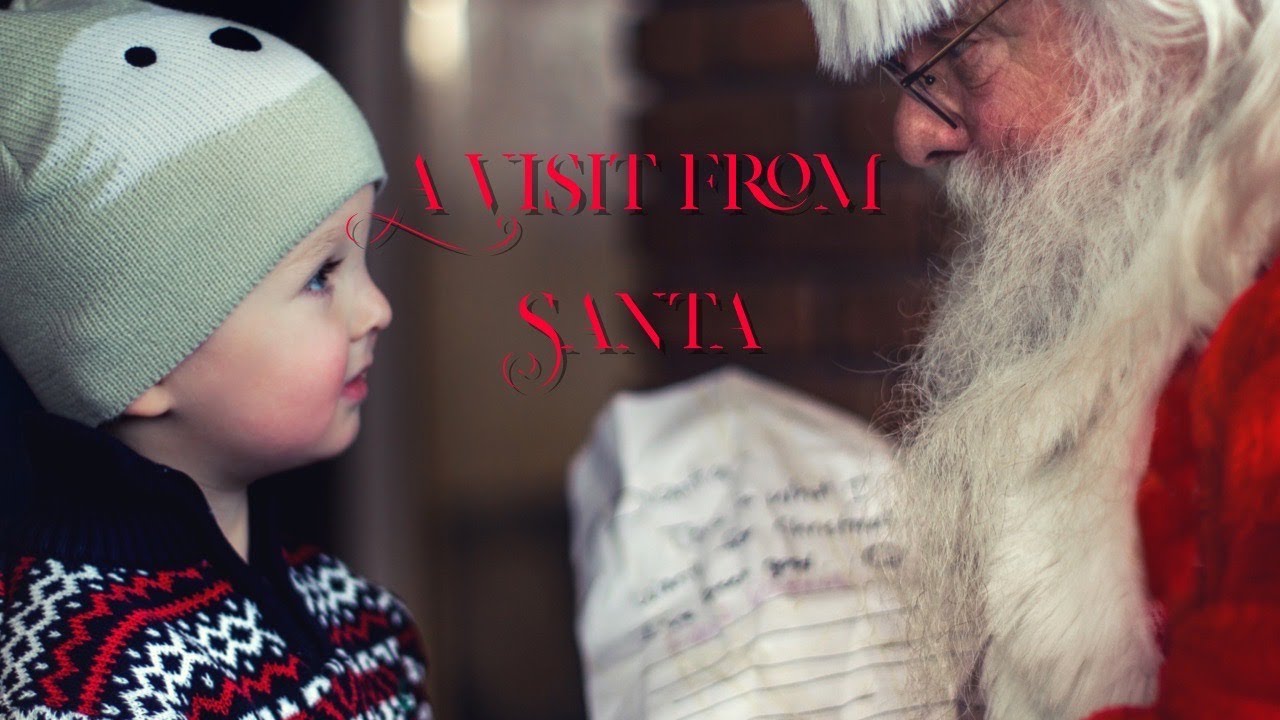 OMG! A visit from Santa! - YouTube