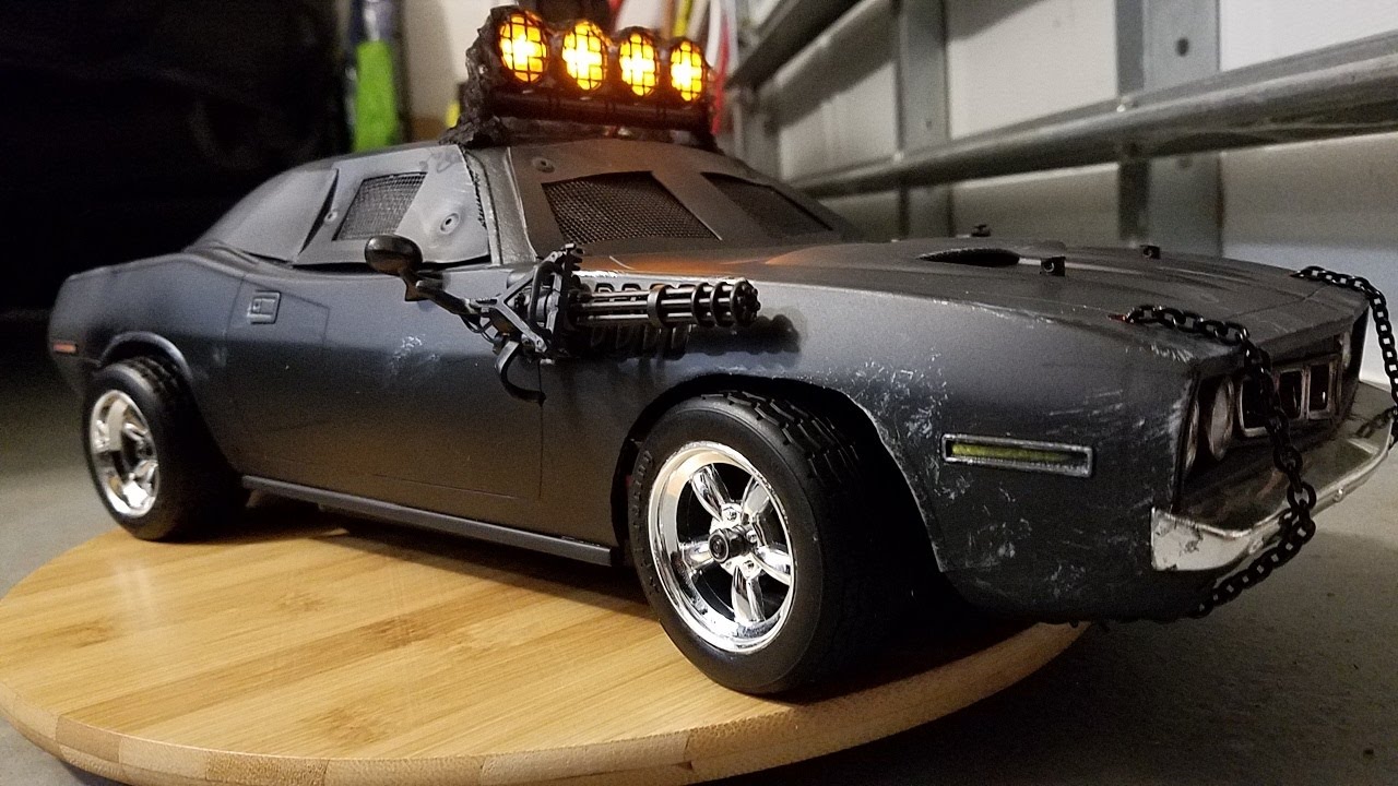 RC Phantasm Ravager: "building the Battle Cuda car" (1/10th scale ...
