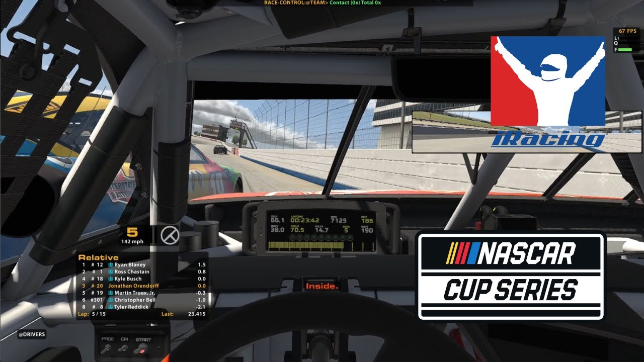 Me and Kyle Get together | iRacing AI NASCAR Cup Series 2023 Season ...