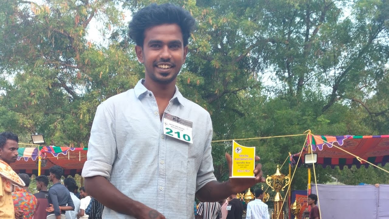 My Tyson Won First Class Trophy In Intermediate Kombai Male Clash # ...