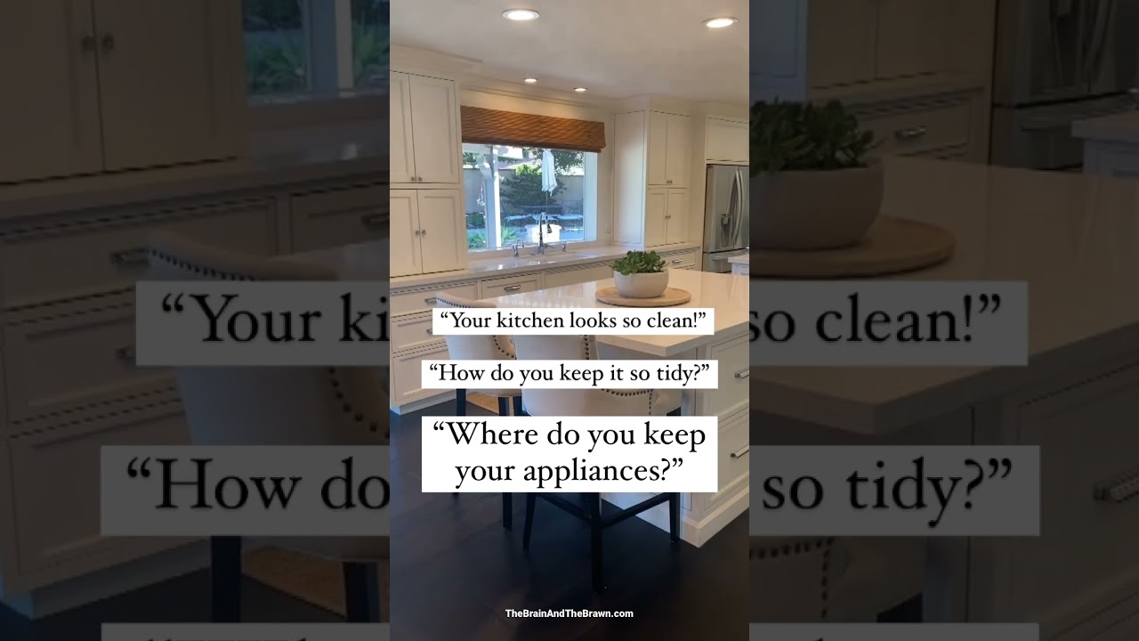 How Do We Keep Our Kitchen Looking So Clean? Where Do We Keep Our ...
