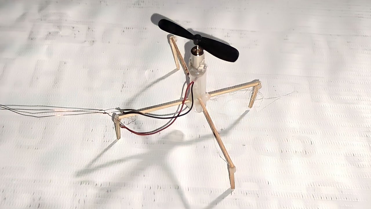 How To Make a Drone Using One Motor | Drone Making | Drone Banane Ka ...