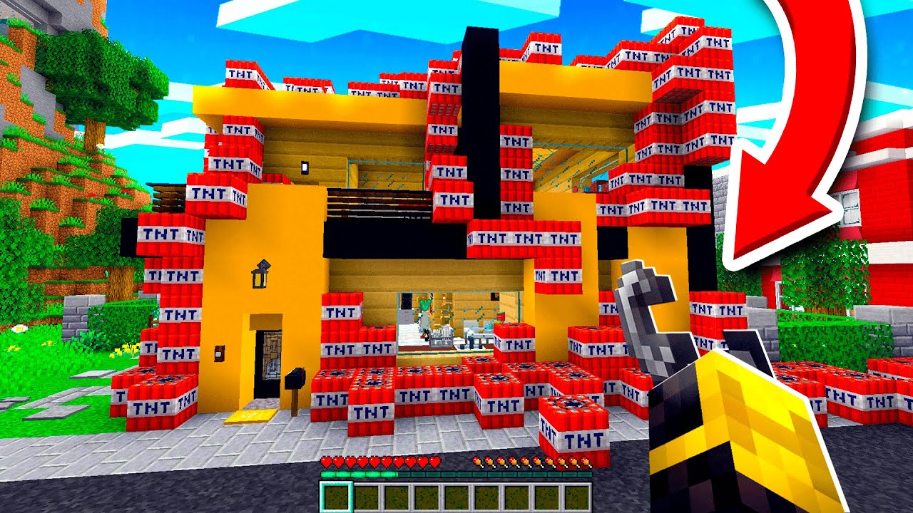 Exploto La Casa De Massi En Minecraft π± Youtube