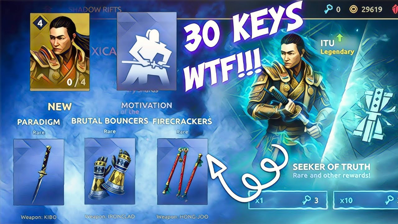 WTF!! Legendary Rift Keys Opening || Itu rift key event 😍 || Shadow ...