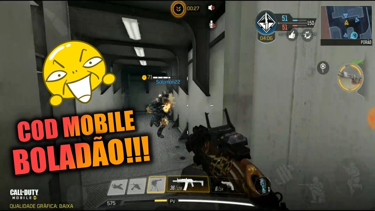 COD MOBILE BOLADÃO DOS MEMES (MITEI GERAL SQN) - YouTube