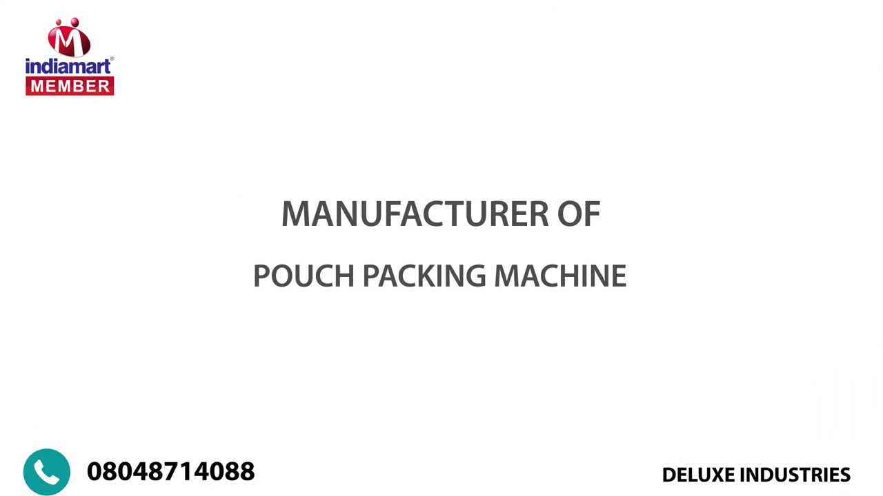 Createch packing machine, deluxe industries - YouTube