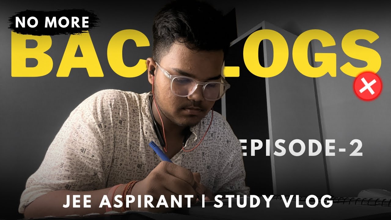 COMPLETED MY BACKLOGS 🤯 | JEE ASPIRANT 🎯| JEE PYQ BOOK | STUDY VLOG 🌱 | VLOG 48 - YouTube