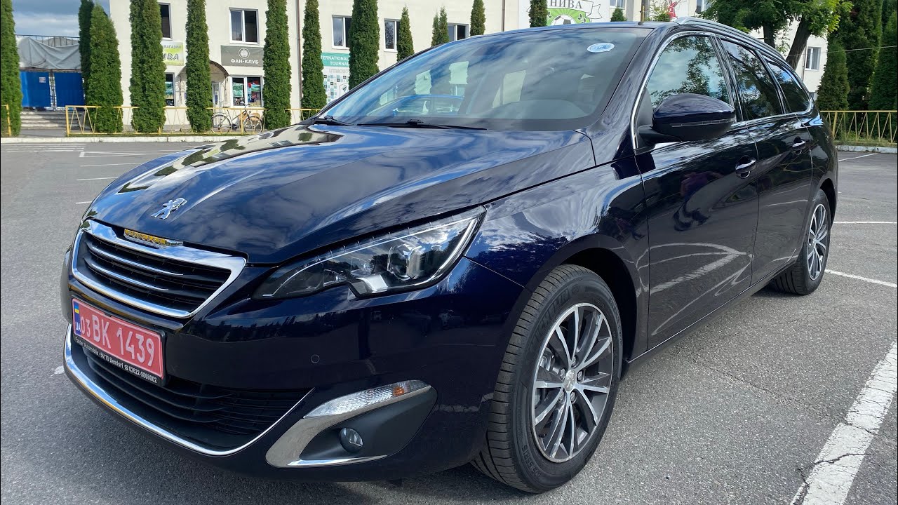 Авто з Німеччини Pego 308 ALLURE 2016р 1.6 HDI 88kw 120ps 175км мех ...