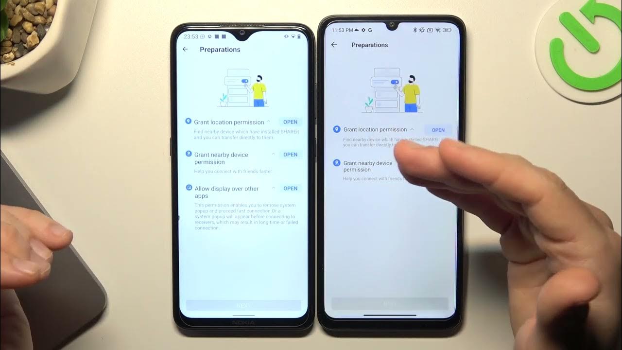 How to Use SHAREit on Android to Android // Transferring Files & Data ...