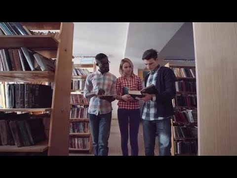 Students Discussing Books Stock Video - YouTube