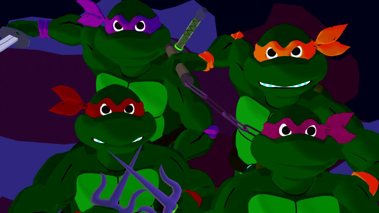 Teenage Mutant Ninja Turtles CGI Intro Full Audio - YouTube