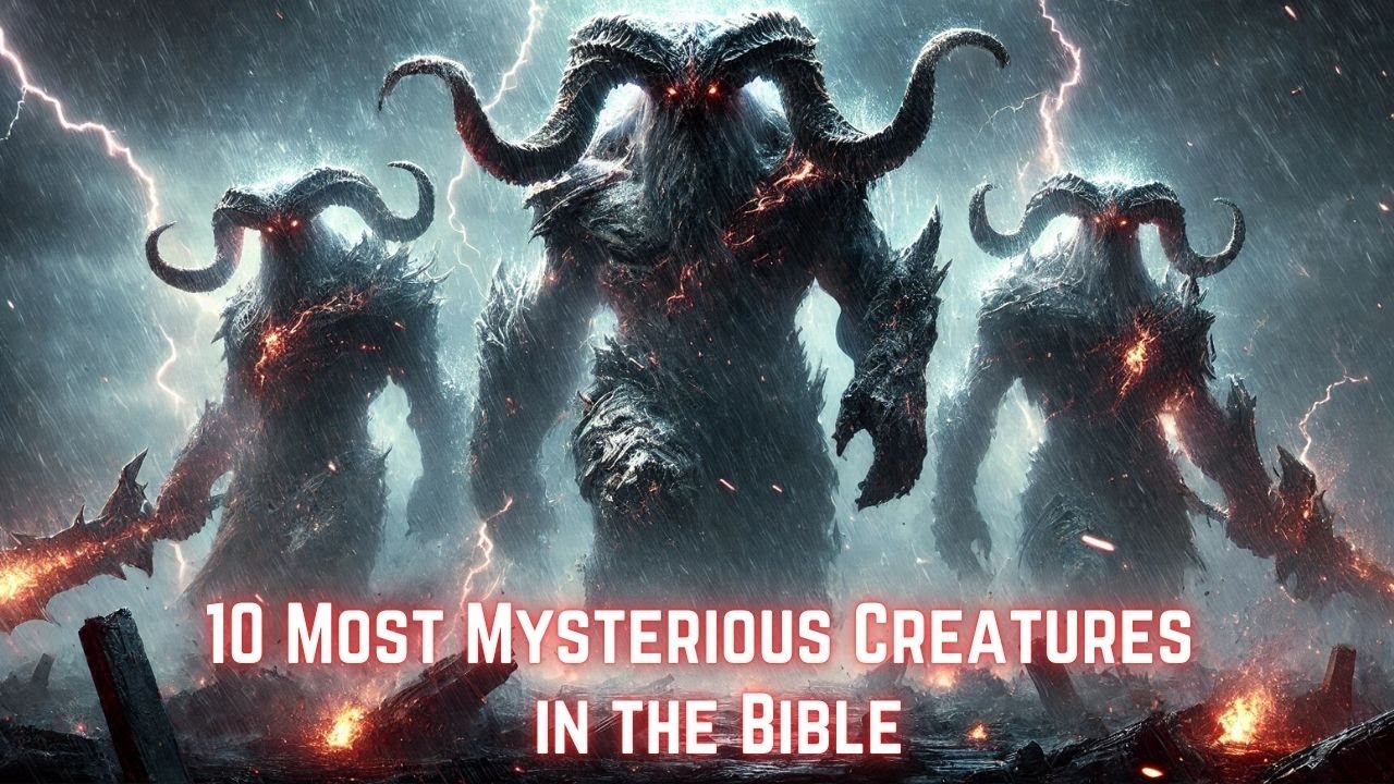 10 Most MYSTERIOUS Creatures in the Bible REVEALED! - YouTube