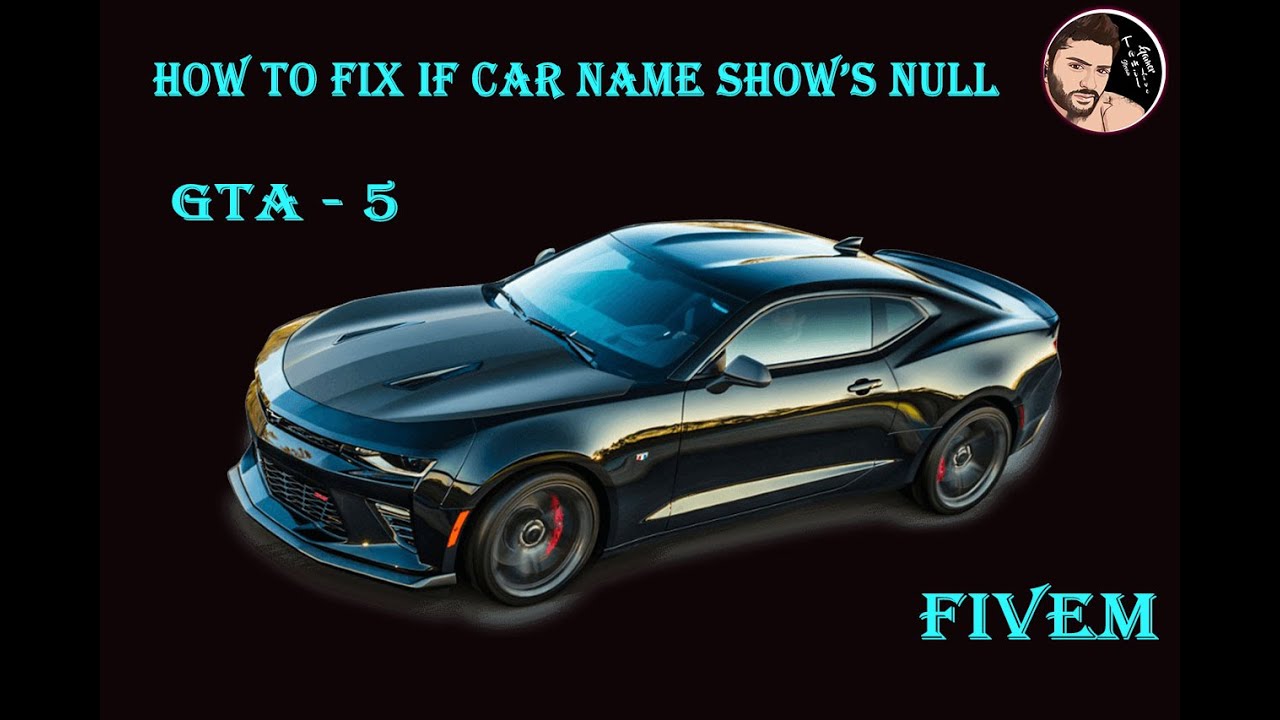 GTA 5 Fivem How to Edit if Car Name Showing Null [Tamil] - YouTube
