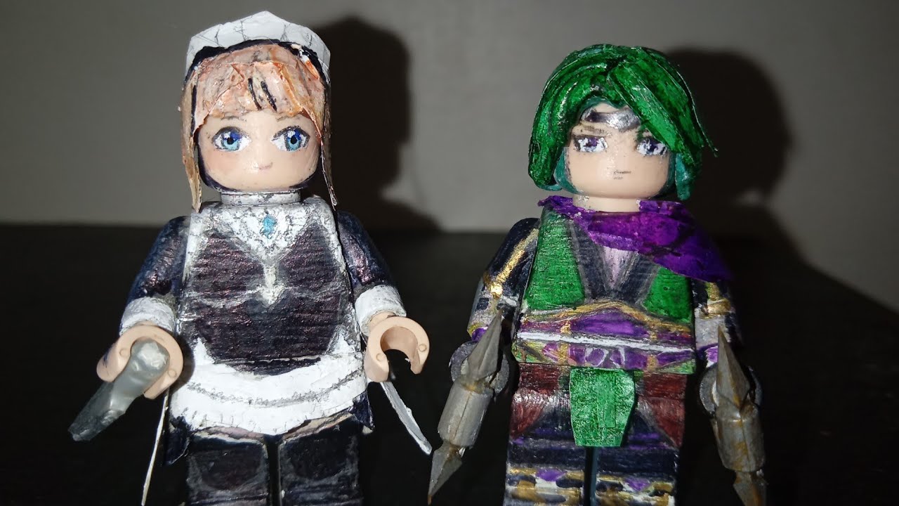 LEGO Fire Emblem: Felicia and Kaze - Fates - YouTube