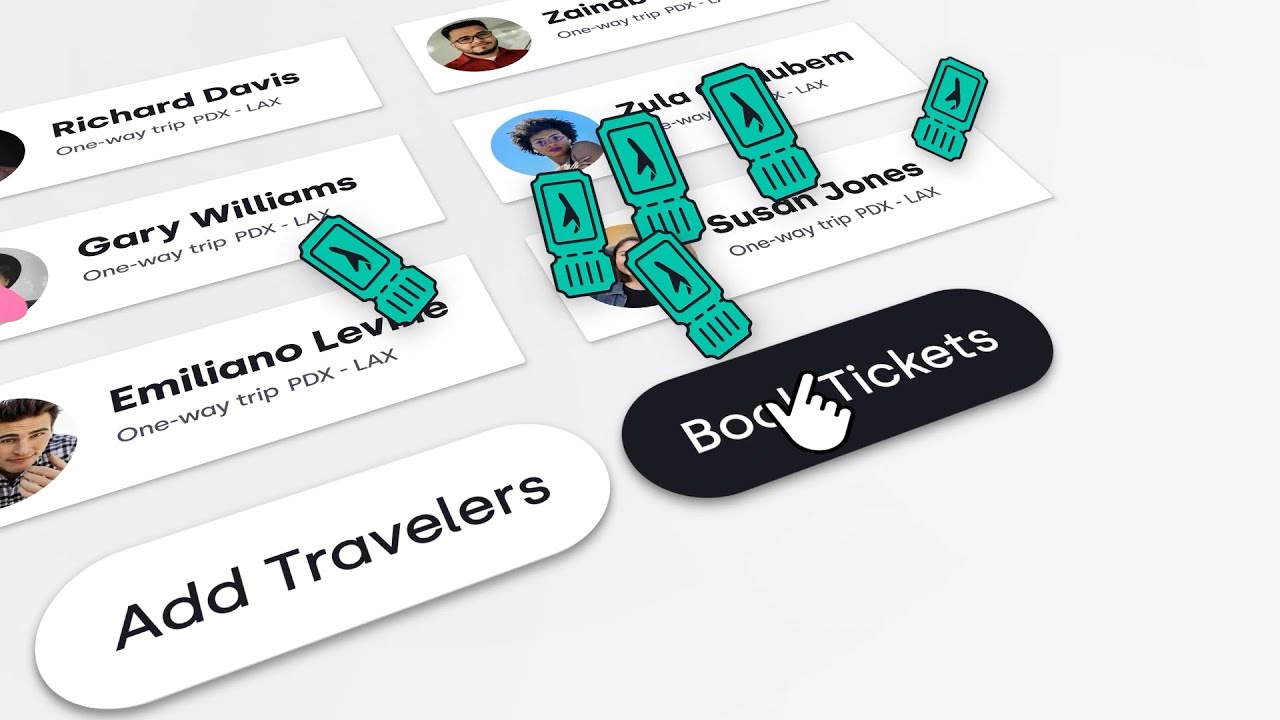 Team's Travel Management SaaS Motion Graphics Explainer Video ...