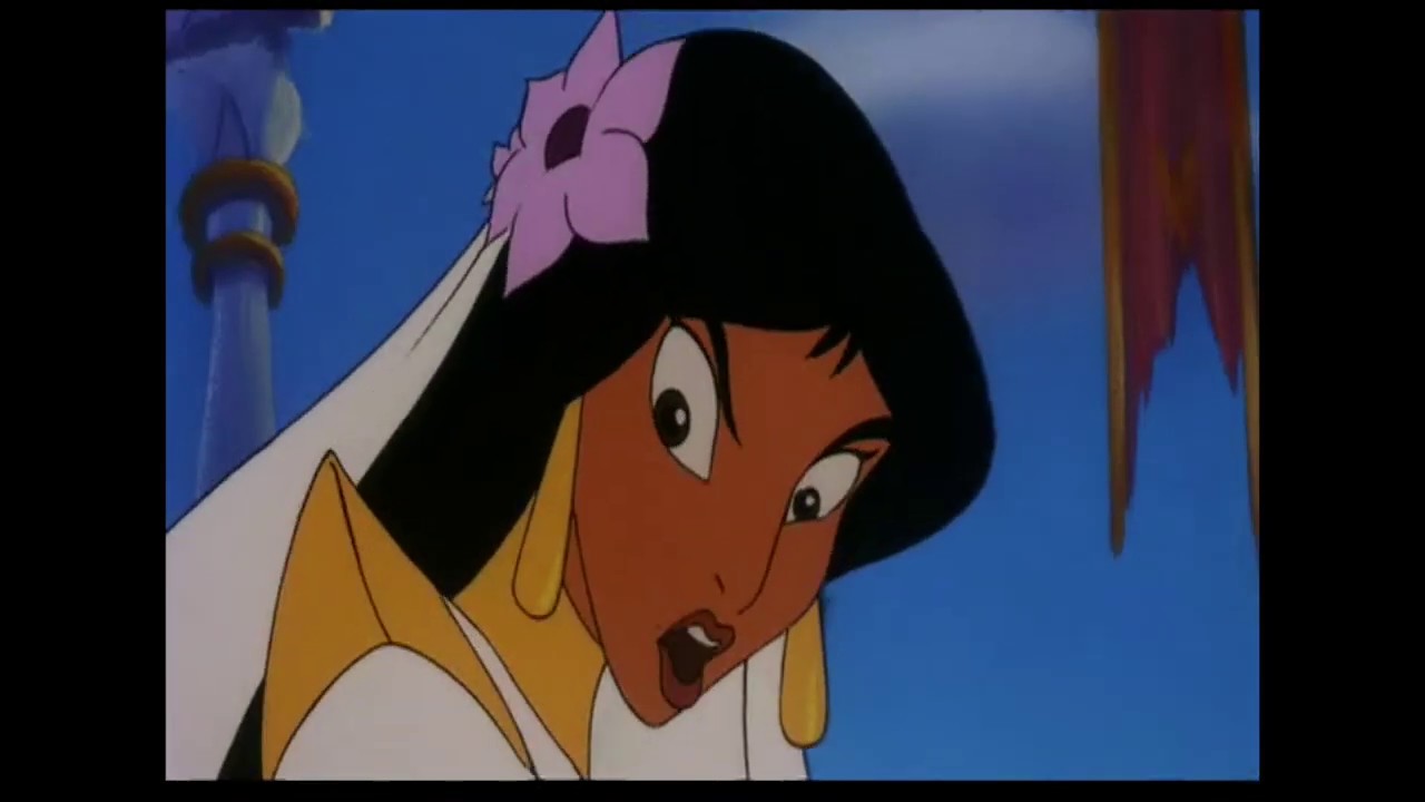 Princess Jasmine Punches Steele - YouTube