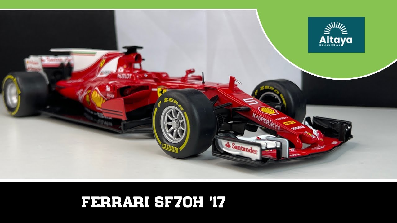 Unboxing Ferrari SF70H 2017 Altaya 1/24ème Collection « Les Grandes ...