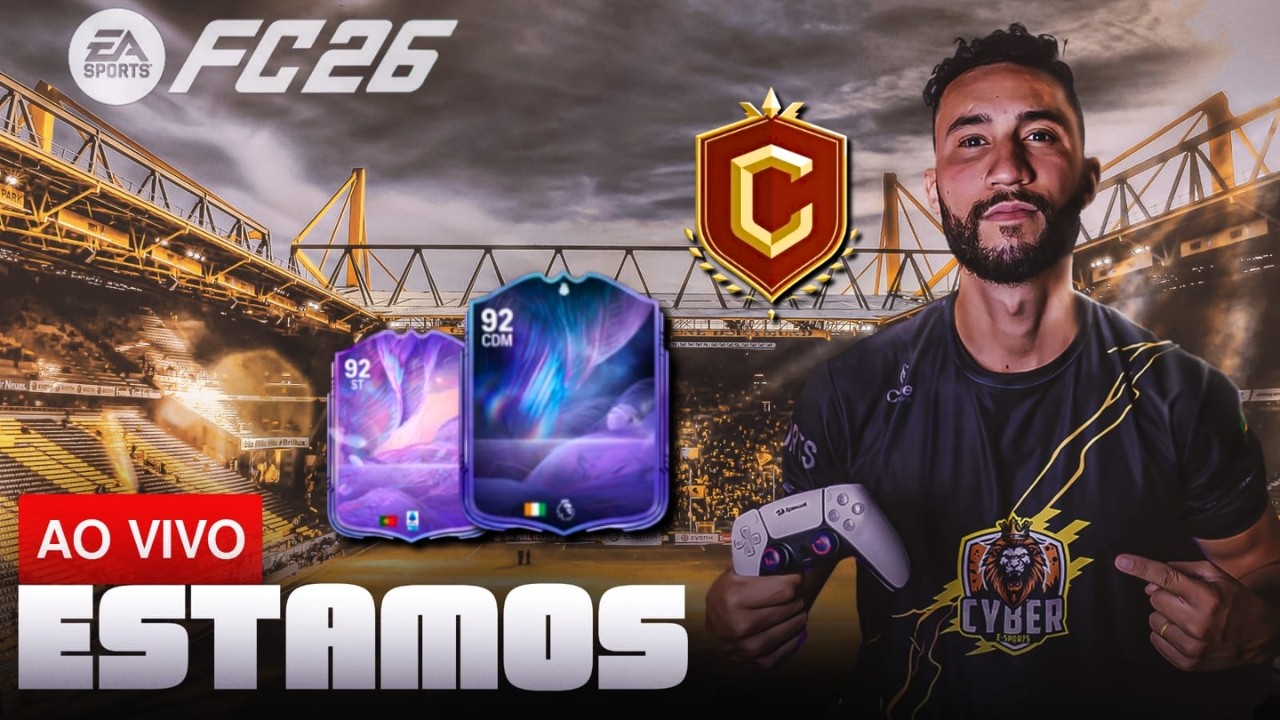 FC26 - 🔴FUTCHAMPIONS FC FANTASY 🎮!curso !livepix - YouTube