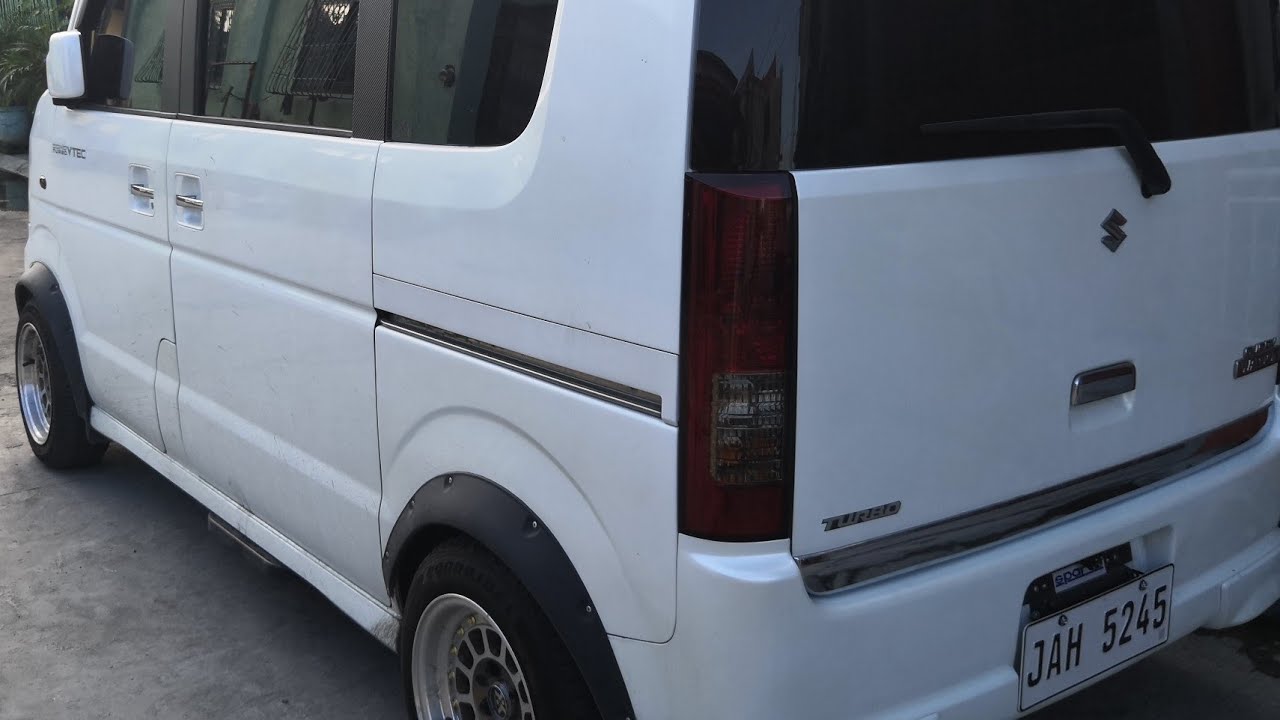 Suzuki Every Wagon | DIY Tail light tint installation #da64w - YouTube