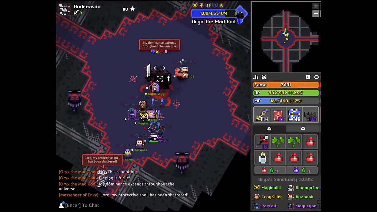 [RotMG] O3 WORLD RECORD (Time: 3.38) - YouTube