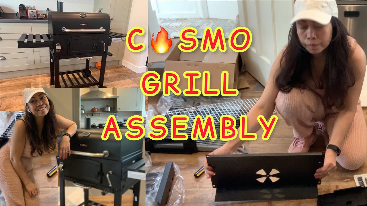 HOW I ASSEMBLED MY COSMO GRILL |CoolFitMama #cosmogrill - YouTube