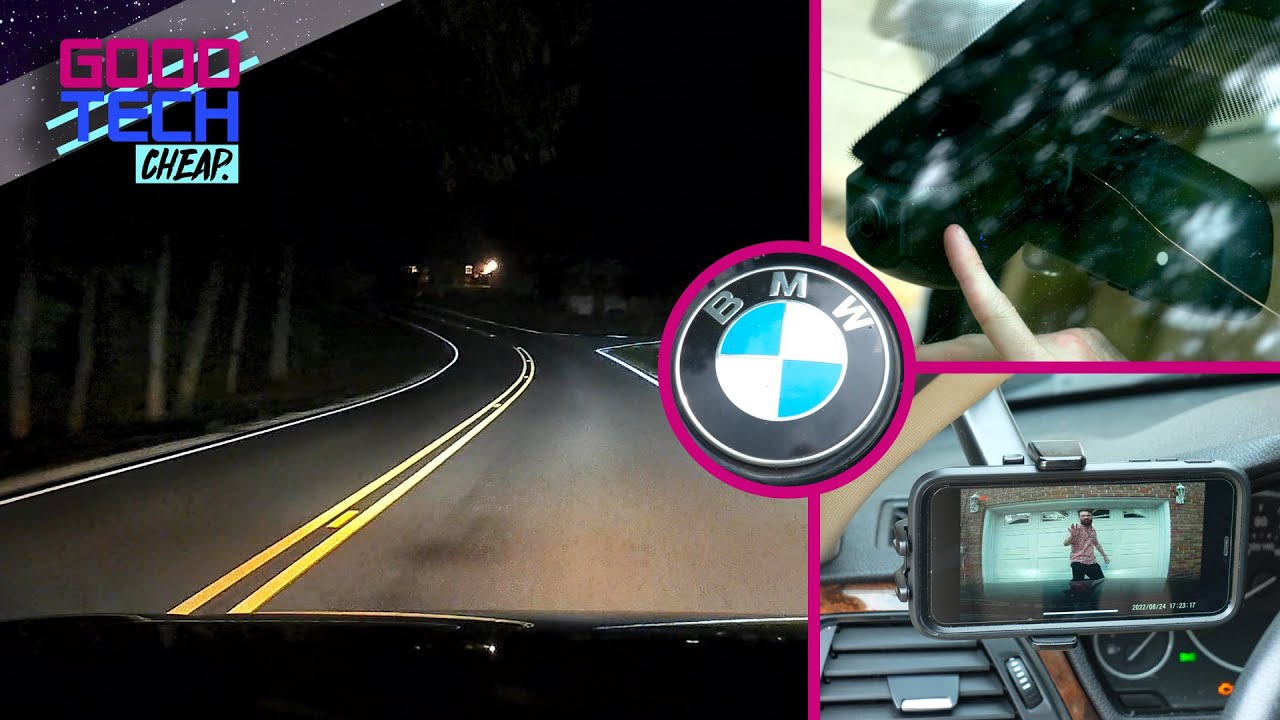 Unboxing Fitcamx 4K Dash Cam for BMW, OEM Style, UHD Video WiFi, Night ...