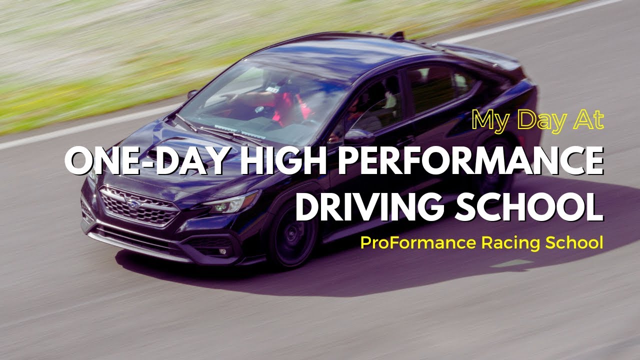 My Day at ProFormance Racing School in a 2023 Subaru WRX - YouTube