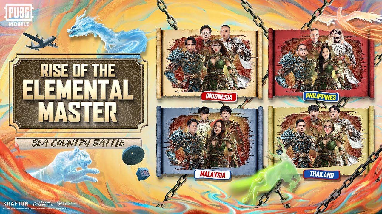 [TH] PUBG MOBILE: Rise of the Elemental Master | SEA SHOWMATCH - YouTube