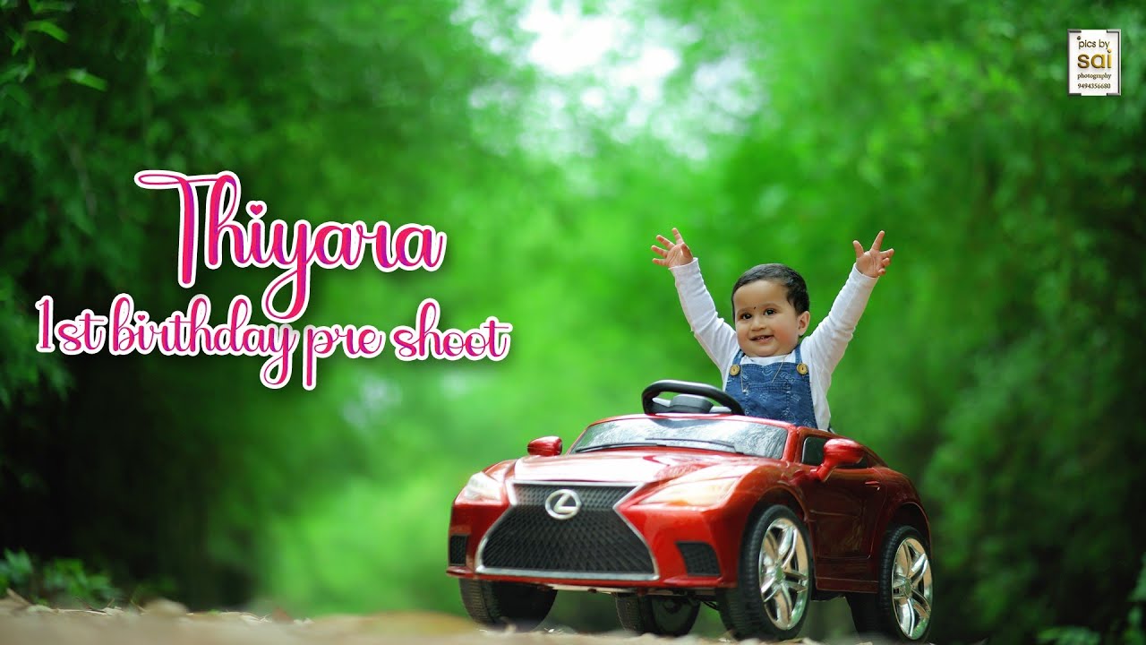 Thiyara's |First Birthday | Baby girl | Pre-Birthday Shoot || 2023 ...