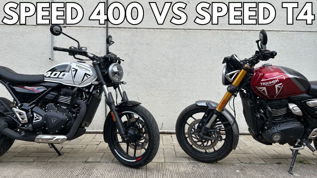 Triumph Speed T4 VS New Speed 400 Comparison | Which one should you buy ...