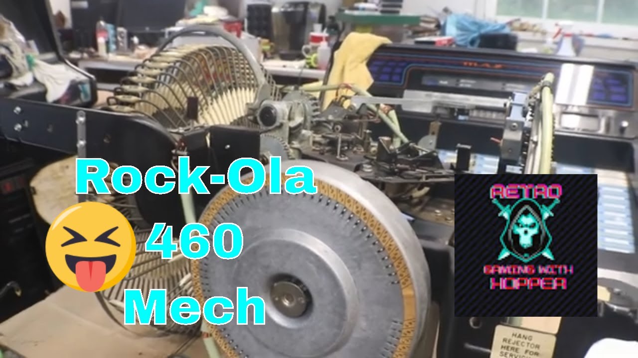 Rock Ola 460 Servicing The Mech and Mech Motors Pt 2 - YouTube
