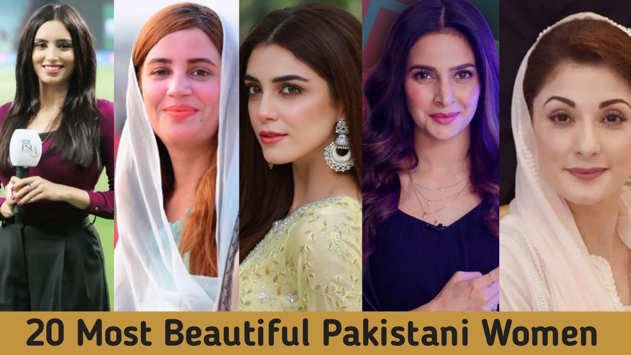 20 Top Most Beautiful Pakistani Women in the World Explained - YouTube