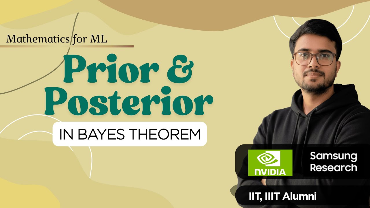10.14 Prior & Posterior in Bayes Theorem | Statistics & Probability ...