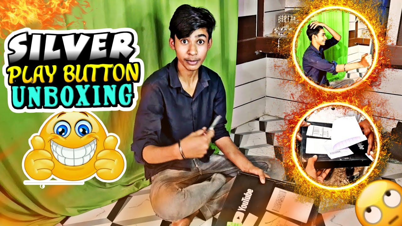 Finally I Got Silver Play Button | Silver Play Button Unboxing 🥳 ...