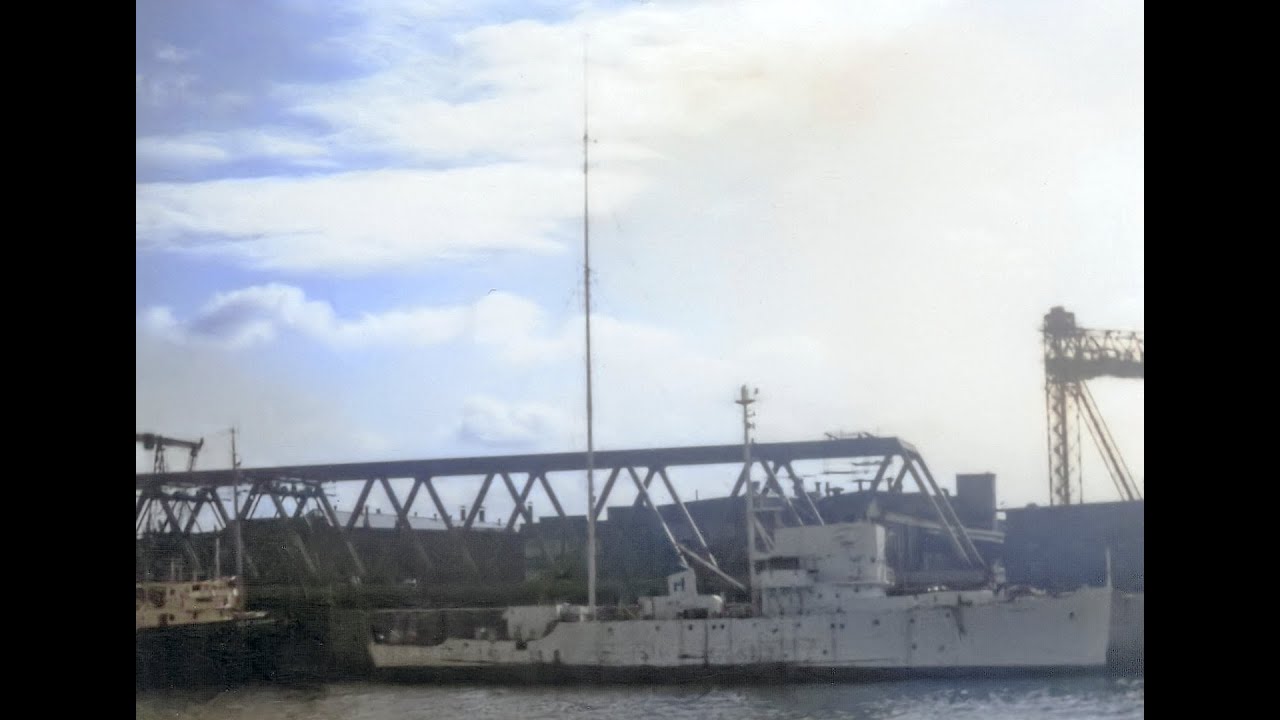 The MV Galaxy in Hamburg Harbour, October 1972 Part I - YouTube