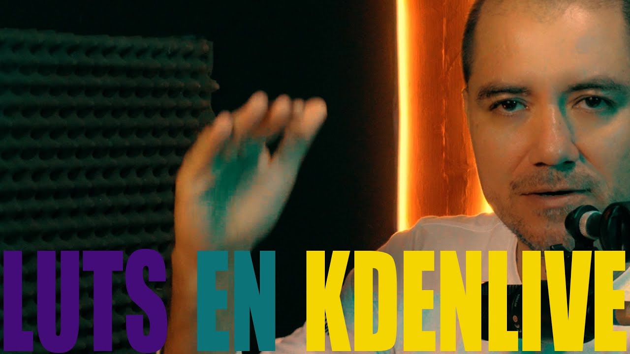 Como agregar LUTS externos a KDENLIVE - YouTube