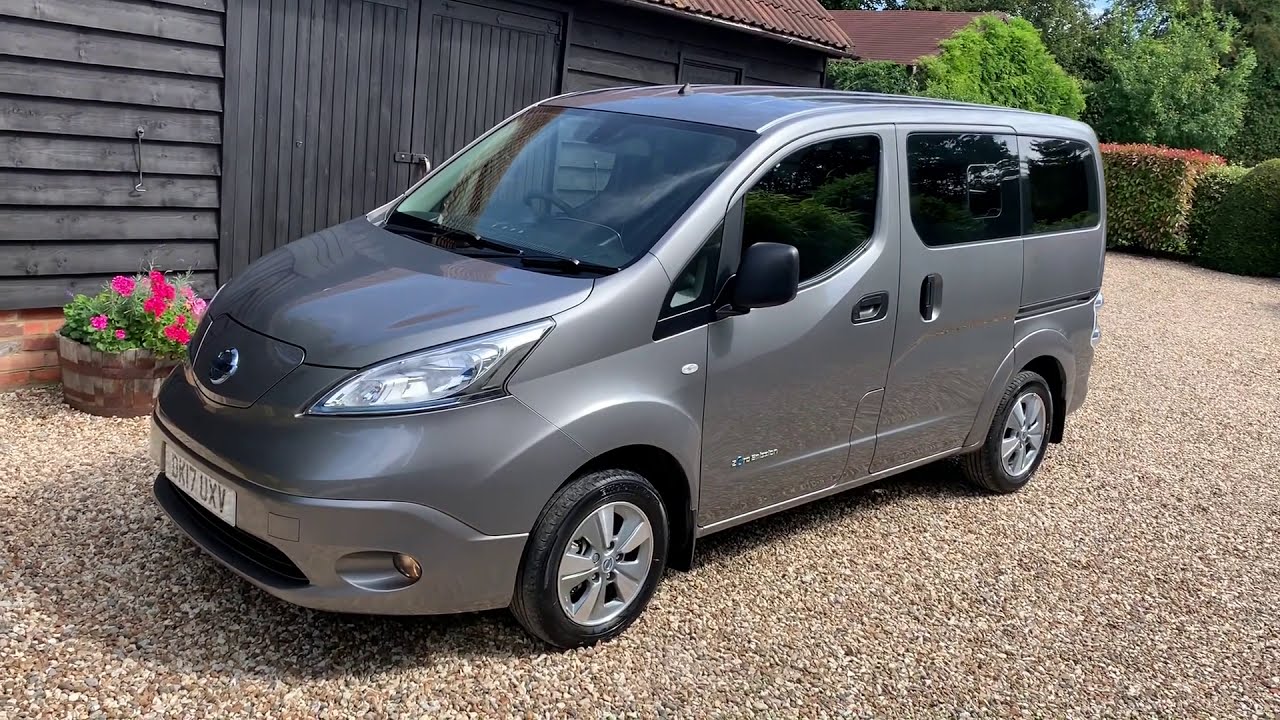Nissan E-NV200 Combi Tekna Rapid Plus 5 Seat - Fully Electric Combi Van ...