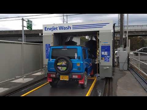 エムケー洗車機 レグロス【Enejet Wash】 - YouTube