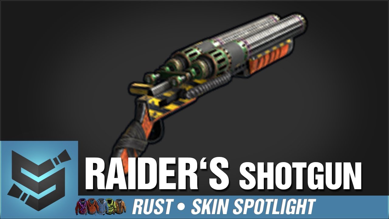 Rust Skin Spotlight • Raider's Shotgun - YouTube