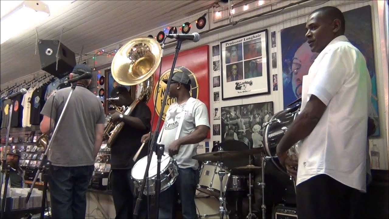 New Birth Brass Band @ Louisiana Music Factory JazzFest 2013 - YouTube