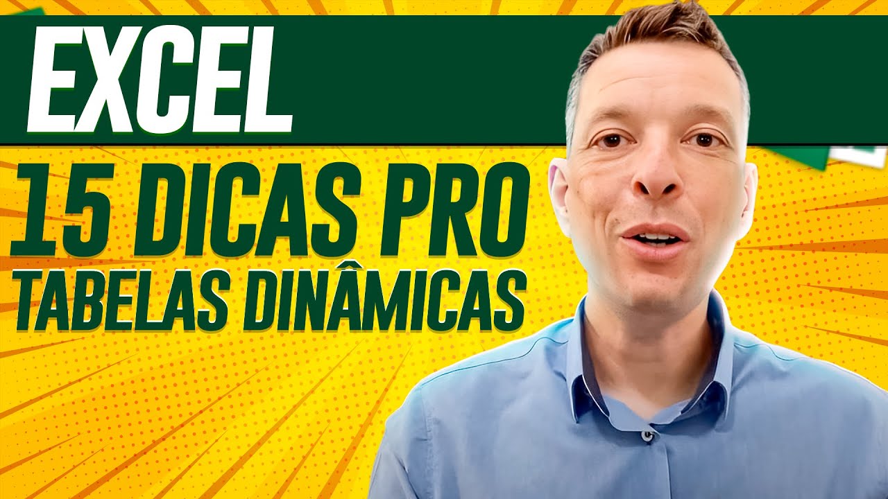 Como Criar Tabelas Dinâmicas Mais Bonitas no Excel - YouTube