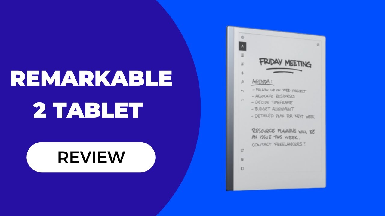 ReMarkable 2 Tablet Review: Revolutionize Your Note-Taking! ReMarkable ...