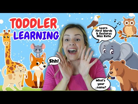Learn Animals | First Words & Sentences, Sounds, Counting, Gestures ...