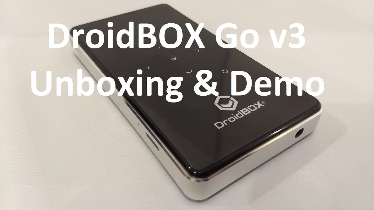 DroidBOX Go v3 Unboxing and Demo Review - Best 2017 Android Mini ...
