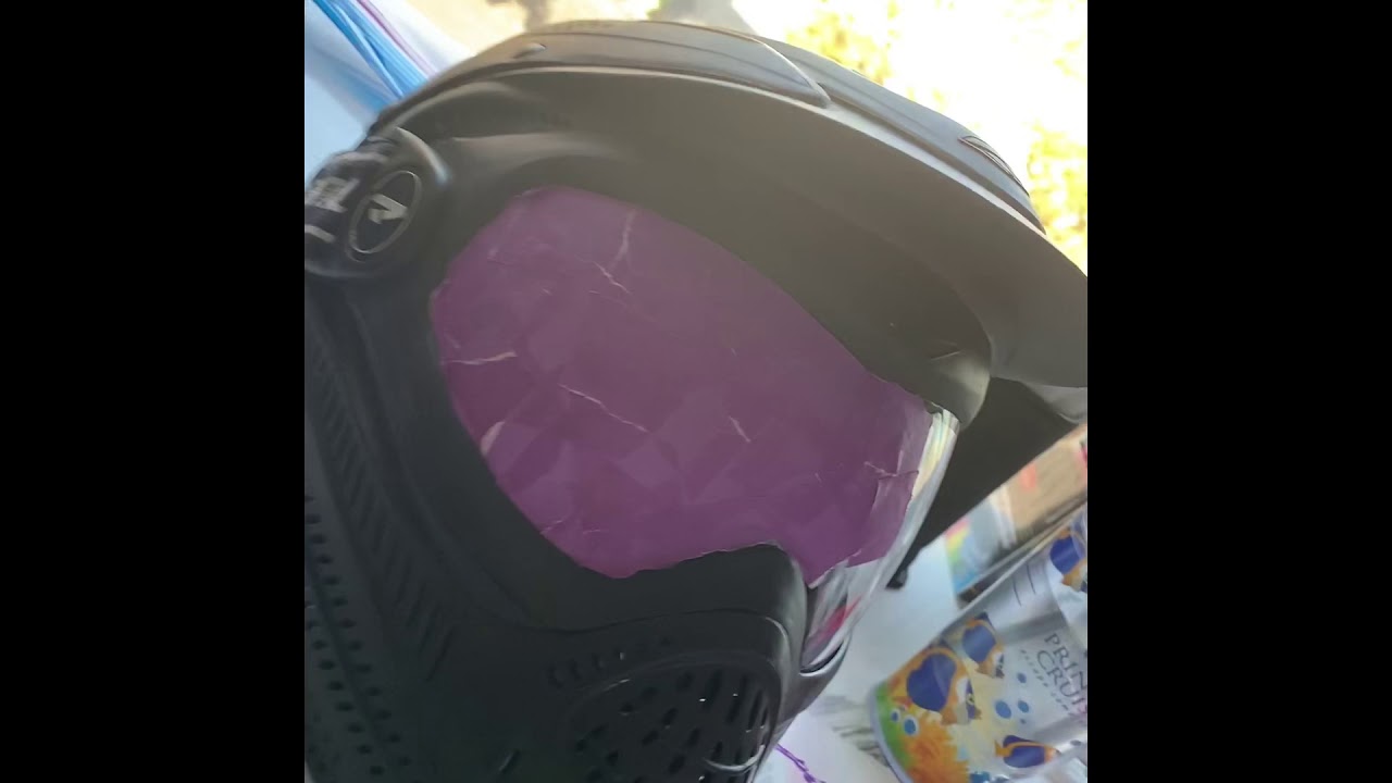 Custom Paintball helmet!!!! With: Martiny and M’Cake - YouTube